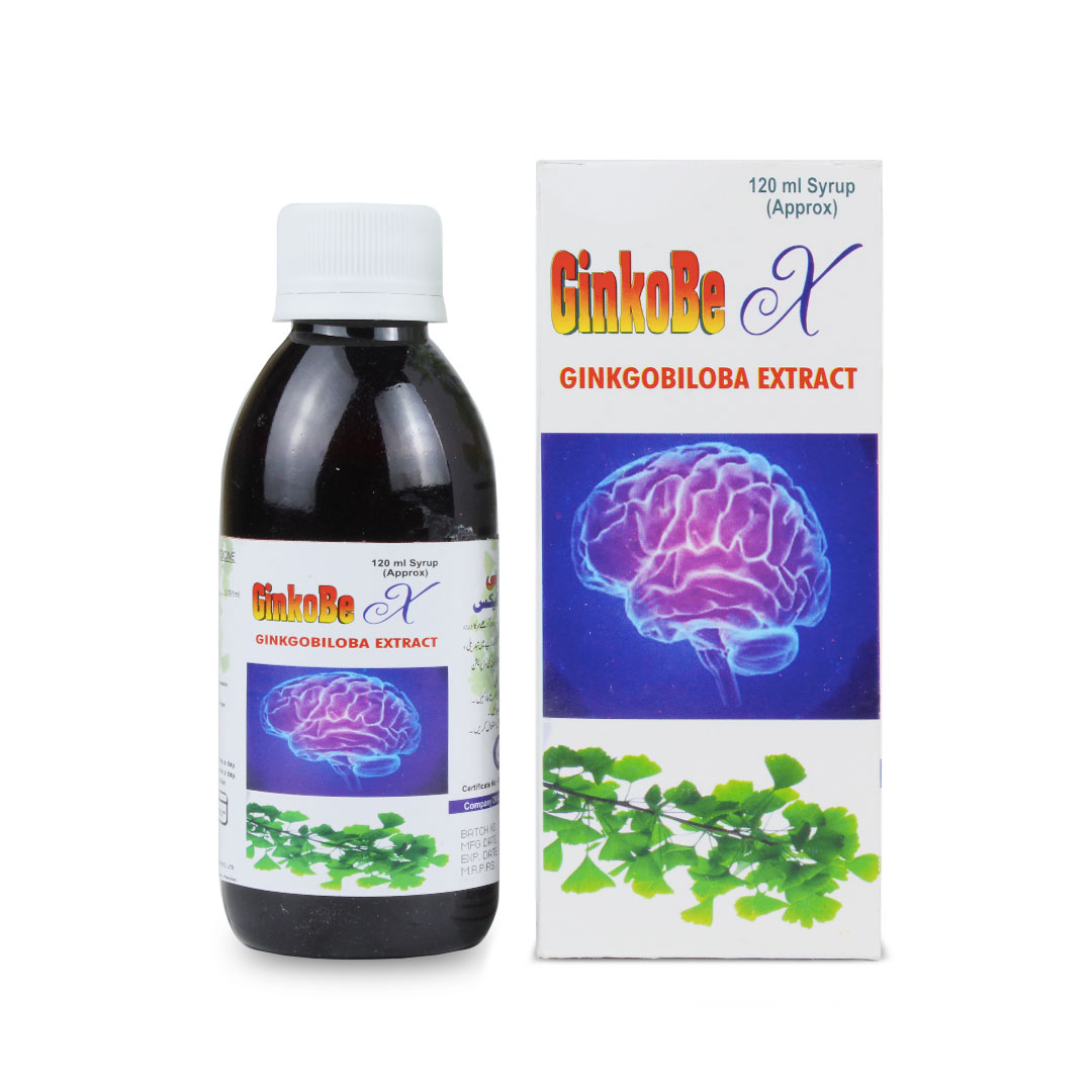 GinkoBe X syrup – Azfar Laboratories