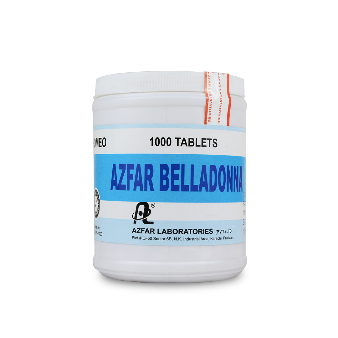 AZFAR BELLADONNA TABLETS – Azfar Laboratories